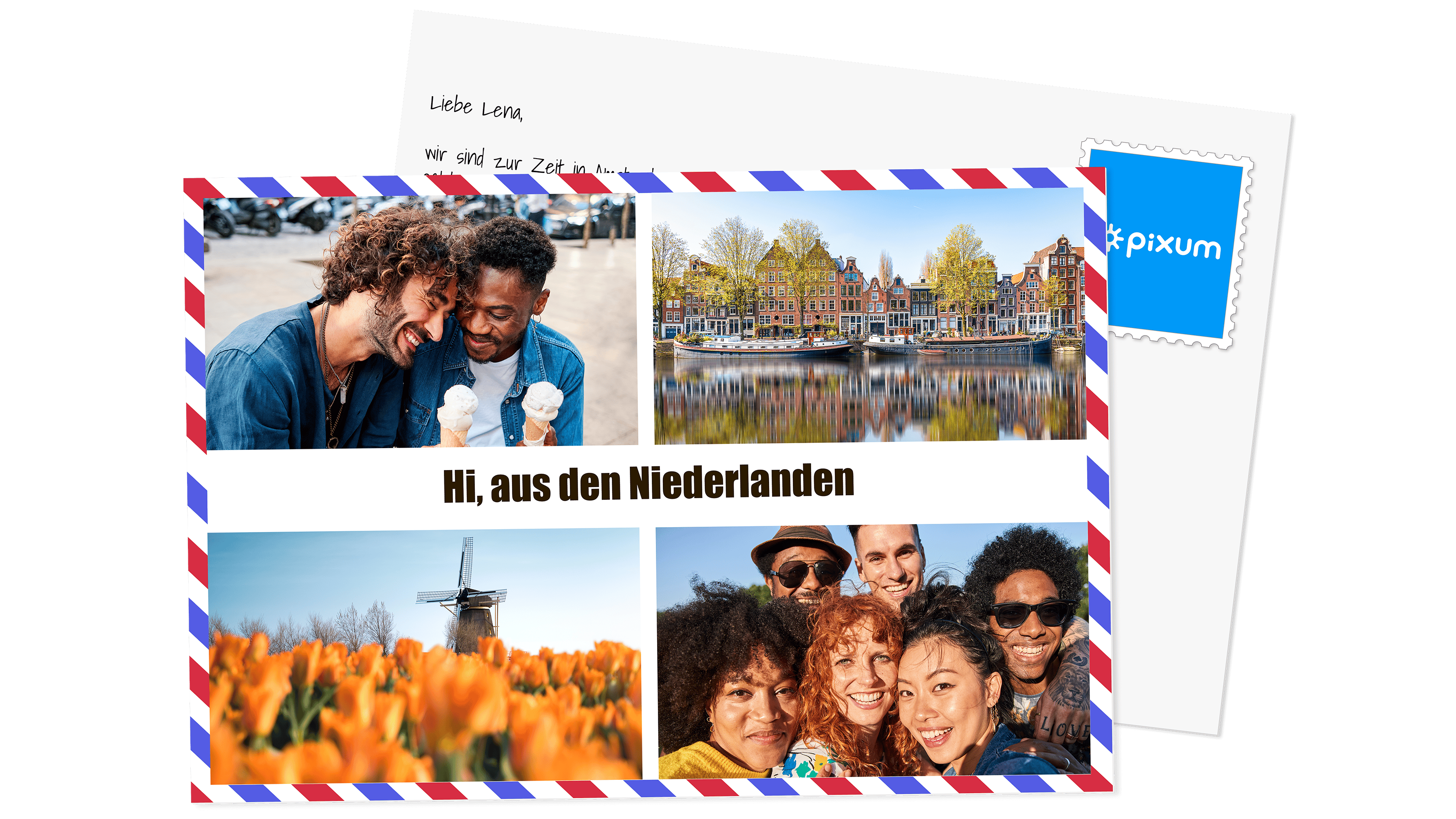 Persönliche Postkarten gestalten